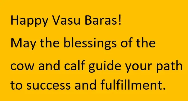 Vasubaras Wishes And Quotes In English - Hinduism Facts