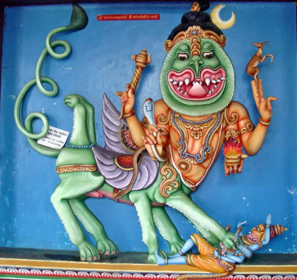 Sharabha - Avatar of Shiva who Killed Narasimha – Hinduism Facts